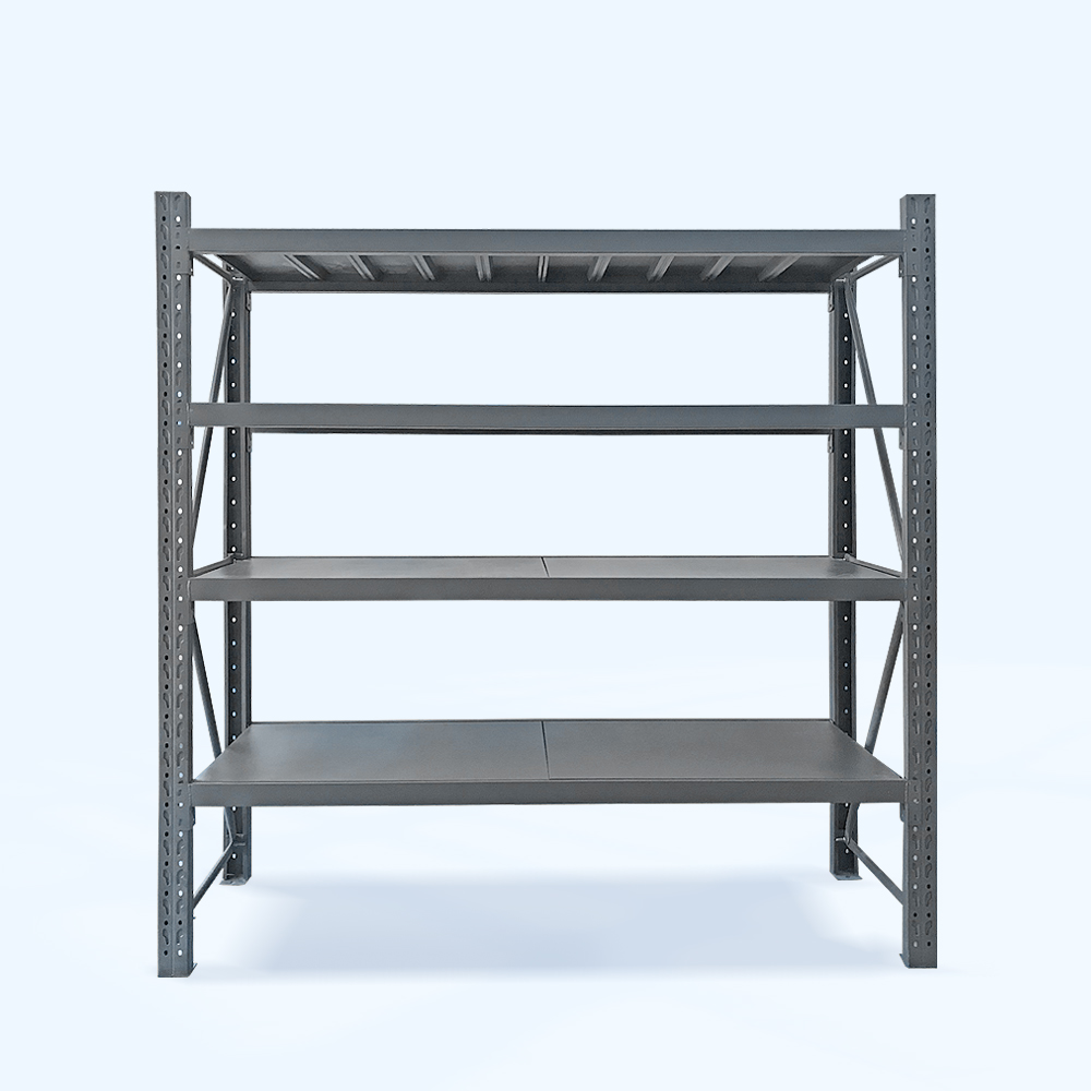 Long Span Shelving 2400x1500x600 Charcoal/Black - Melbourne Storage Racks